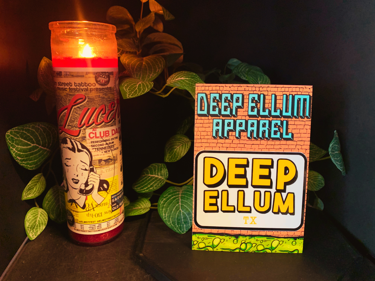Deep Ellum Yellow & Black Sticker - EVERYTHING ELLUM